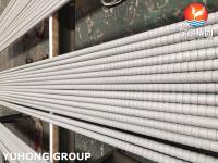 China ​TP321(GOST9941 12X18H10T) Corrugated Fin Tube for Air Cooler Application for sale