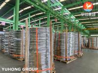 China Stainless Steel Seamless	Bright Annealed Coiled Tube TP304 TP316L for sale