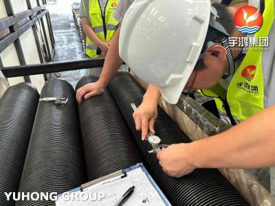 China GR.B Finned Tube High Frequncy Welding, Solid Fin tube for Economizer for sale
