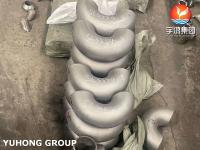 China STAINLESS STEEL BUTT WELD FITTING 180° ELBOW ASTM B366 INCOLOY 800H RETURN BEND for sale