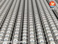 China ASTM A213 TP304 Stainless Steel Corrugated Tube Enhanced Heat Transfer Tube for sale