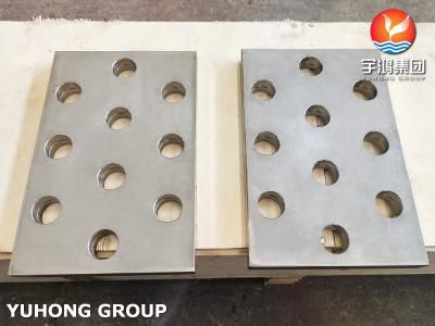 China ASTM A240 Stainless Steel 304 Square Tube Sheet Baffle Plate For Heat Exchanger for sale