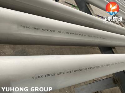 China STAINLESS STEEL SEAMLESS PIPE UNS 31254 254SMO 1.4547 PIPE for sale