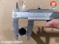 China ASME B36.10 Pipe Nipple ASTM A790 UNS S31803 Seamless Duplex Steel Nipple for sale