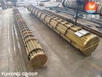 China Copper Alloy Straight Tube Bundle U Stamped C68700 Tube C46400 Tubesheet for sale