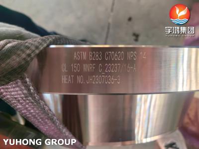 China ASTM B283 C70620 Copper Weld Neck RF Flange for sale
