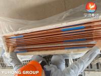 China ASTM B111 C12200 Copper Alloy Low Fin Tube For Oil And Gas Industry for sale