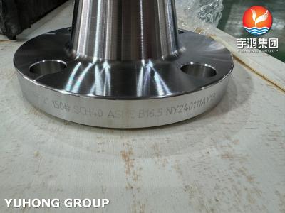 China ASTM A182 F51 / UNS S31803 Weld Neck Flange Duplex 2205 WNRF Flange for sale