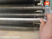 China G Type Embedded Spiral Finned Tube ASME SA179 Seamless Heat Exchanger Tube for sale