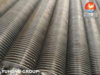 China G Type Embedded Spiral Finned Tube ASME SA179 Seamless Heat Exchanger Tube for sale
