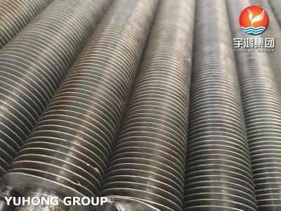 China G Type Embedded Spiral Finned Tube ASME SA179 Seamless Heat Exchanger Tube for sale