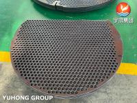 China Stainless Steel ASTM A182 F304L/F316L Tubesheet Baffles For Heat Exchanger for sale