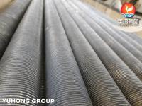 China SA249 TP304 Stainless Steel Extruded Fin Tube For Rice Mill Heat Exchanger for sale