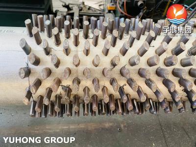 China Nail Head Tube Studded Tube For Petrochemical Industry for sale