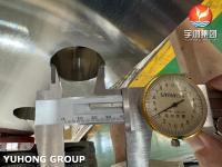 China ASTM A240 F904L AWWA C207 Table 2 Class D Steel Ring Flange For Water System for sale