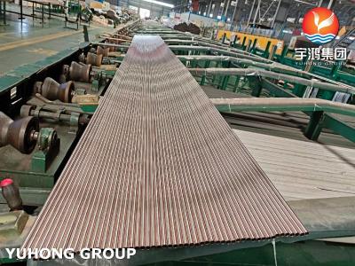 China ASTM B111 C70600 Soft Anneal O61 Copper Nickel Alloy Tube Seawater Cooled Tube for sale