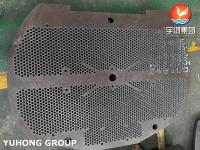 China Heat Exchanger Baffle, Support Plate,  ASME SA516 GR.70, NACE MR- 0175, MR-0103 for sale