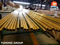 China ASTM B111 C68700 Seamless Tube Copper Alloy Tube For Heat Exchanger for sale