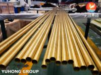 China ASTM B111 C68700 Seamless Tube Copper Alloy Tube For Heat Exchanger for sale