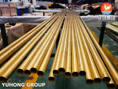 China ASTM B111 C68700 Seamless Tube Copper Alloy Tube For Heat Exchanger for sale
