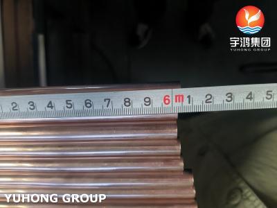 China ASTM B111 C70600 Copper Alloy Tube For Heat Exchanger Condensation Plant for sale
