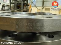 China ASTM A105 / A105N Carbon Steel Slip On Flange ASME B16.5 Forged SORF Flange for sale