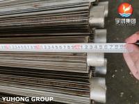 China Stainless Steel 316L Longitudinal Finned Tube Heat Exchanger U Channel Fin Tube for sale