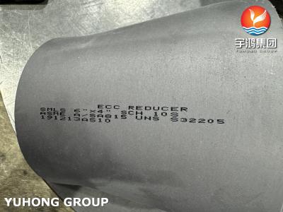 China Duplex 2205 Buttweld Pipe Fittings ASTM A815 UNS S32205 Eccentric Reducer for sale