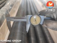 China L Type Finned Pipe A179 Base Tube Aluminium A1060 A1100 For Air Cooler for sale