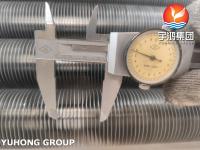 China L Type Finned Pipe A179 Base Tube Aluminium A1060 A1100 For Air Cooler for sale