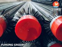 China Stainless Steel 316L Longitudinal Finned Tube Heat Exchanger U Channel Fin Tube for sale