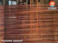 China Corrosion Resistant Copper Alloy U Bend Tube For Compressed Air Coolers for sale