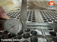 China ASTM A403 WPS304L-S Stainless Steel Tube Sheet For Heat Exchanger for sale
