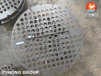 China ASME SA516 Gr.70 Steel Baffle Plate Boiler And Pressure Vessel Support Plates for sale