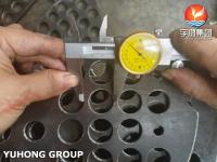 China ASME SA516 Gr.70 Steel Baffle Plate Boiler And Pressure Vessel Support Plates for sale
