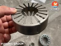 China Finn Tube Clamp Pipe Hoop Finned Tube Support Collar Aluminum for sale