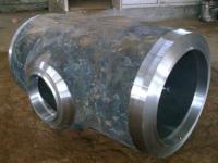 China Cross Tee Forged Steel Fittings, ASTM B564 Nickel Alloy flangeolet , weldolet , reduce tee , elbow , cap , tee for sale