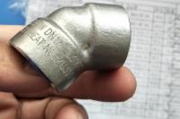 China Duplex Steel Forged Fitting ASTM A182 F60 S32205 Concentric Swage 45°/ 90° ELBOW NIPPLE TEE MSS SP-95 ASME B16.11 for sale