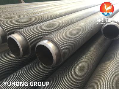 China ASTM A312 TP316L Stainless Steel Fin Pipe HFW Type With SS316l Fin For Economizer for sale