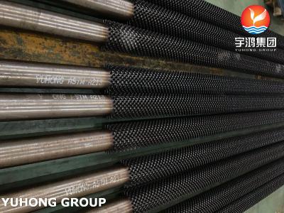 China ASTM A213 T9 Alloy Steel Studded Fin Pipe, 13CR Stud For Furnace for sale