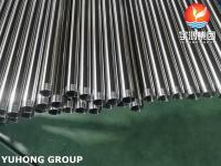 China ASTM A270 Sanitary Tube TP304 Stainless Steel Seamless Tube with NPT Thread End for sale