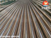 China ASTM B111 UNS C70600 Copper Nickel Tube Heat Exchanger Replacement Tube for sale