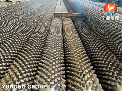 China ASTM A213 Grade T9 Alloy Steel Seamless Tube Studded Fin Tube For Steam Furnace for sale