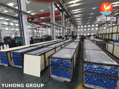 China L Type Finned Pipe A179 Carbon Steel Seamless Tube Al Fin For Cooling Tower for sale