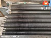 China L Type Finned Pipe A179 Carbon Steel Seamless Tube Al Fin For Cooling Tower for sale