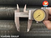 China ASTM A210 GR.A1, Carbon Steel  Embedded Fin Tube With Aluminium Strip, 100% ECT for sale