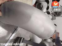 China ASTM A815 UNS S32750 Super Duplex Stainless Steel Fittings 90 Degree LR Elbow for sale