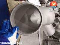 China ASTM A815 UNS S32750 Super Duplex Stainless Steel Fittings 90 Degree LR Elbow for sale