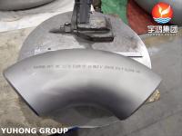 China ASTM A815 UNS S32750 Super Duplex Stainless Steel Fittings 90 Degree LR Elbow for sale
