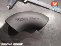 China ASTM A815 UNS S32750 Super Duplex Stainless Steel Fittings 90 Degree LR Elbow for sale